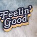 Good Vibes Patch Iron On Embroidered Applique Chill