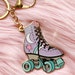 Roller Skate Keychain - Roller Derby - Roller Disco - Celestial, Lilac ...