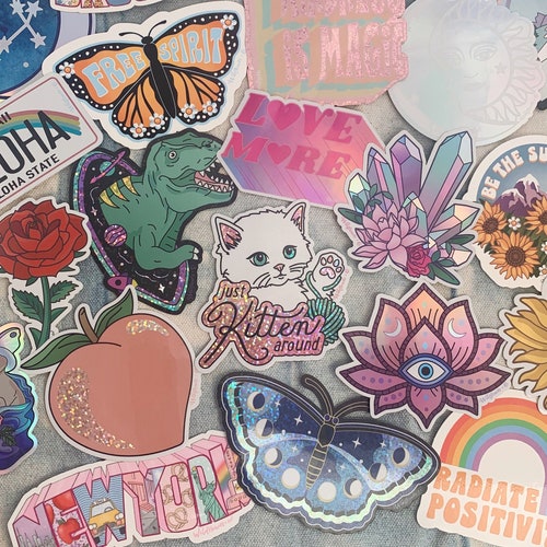 Electronics & Accessories Trendy Sticker Lip Stickers Trendy Cute ...