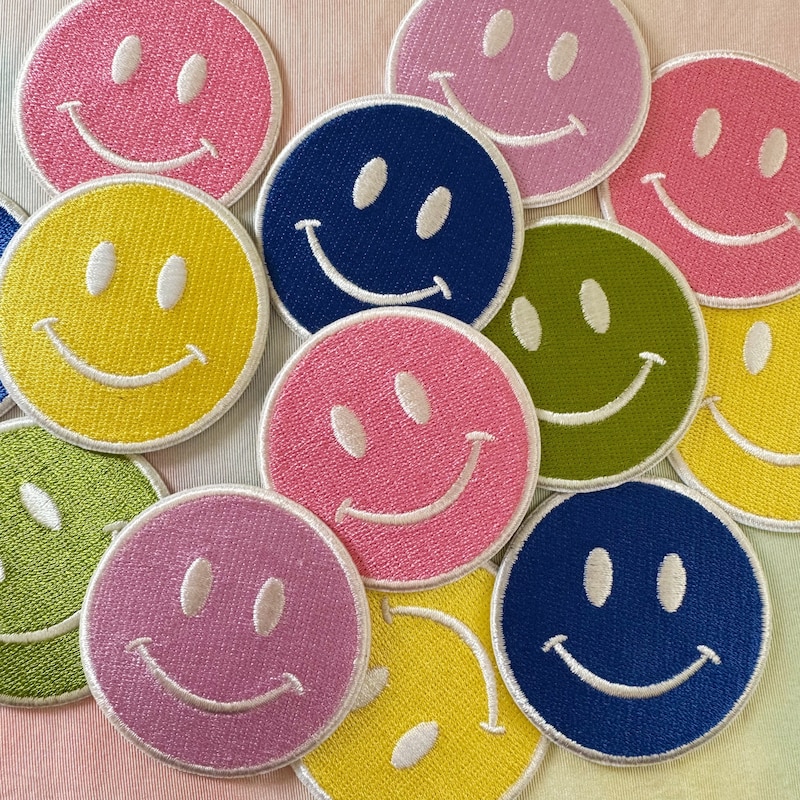 Preppy Smiley Face - Etsy