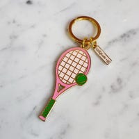 Bag Tag Keychain Tennis Team Personalized Gift for Coach Appreciation ...
