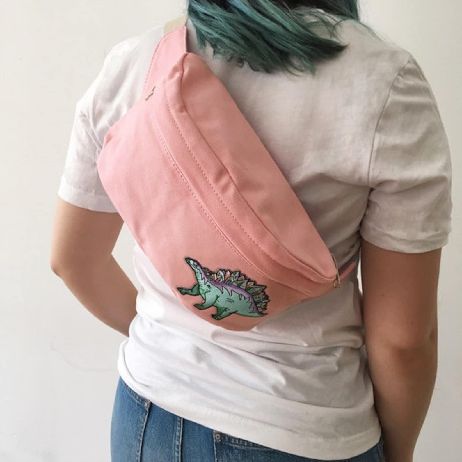 Fanny Pack W. Embroidered Patch Your Choice of Patch & Color Denim ...