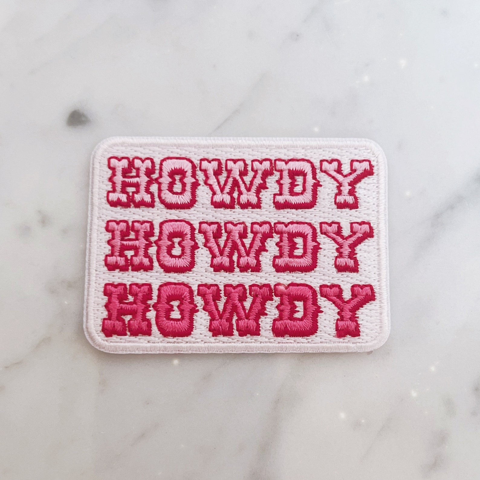 Howdy Patch Pink Patches Space Cowgirl Disco Cowgirl | Etsy