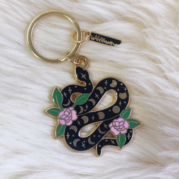 Snake Keychain - Etsy