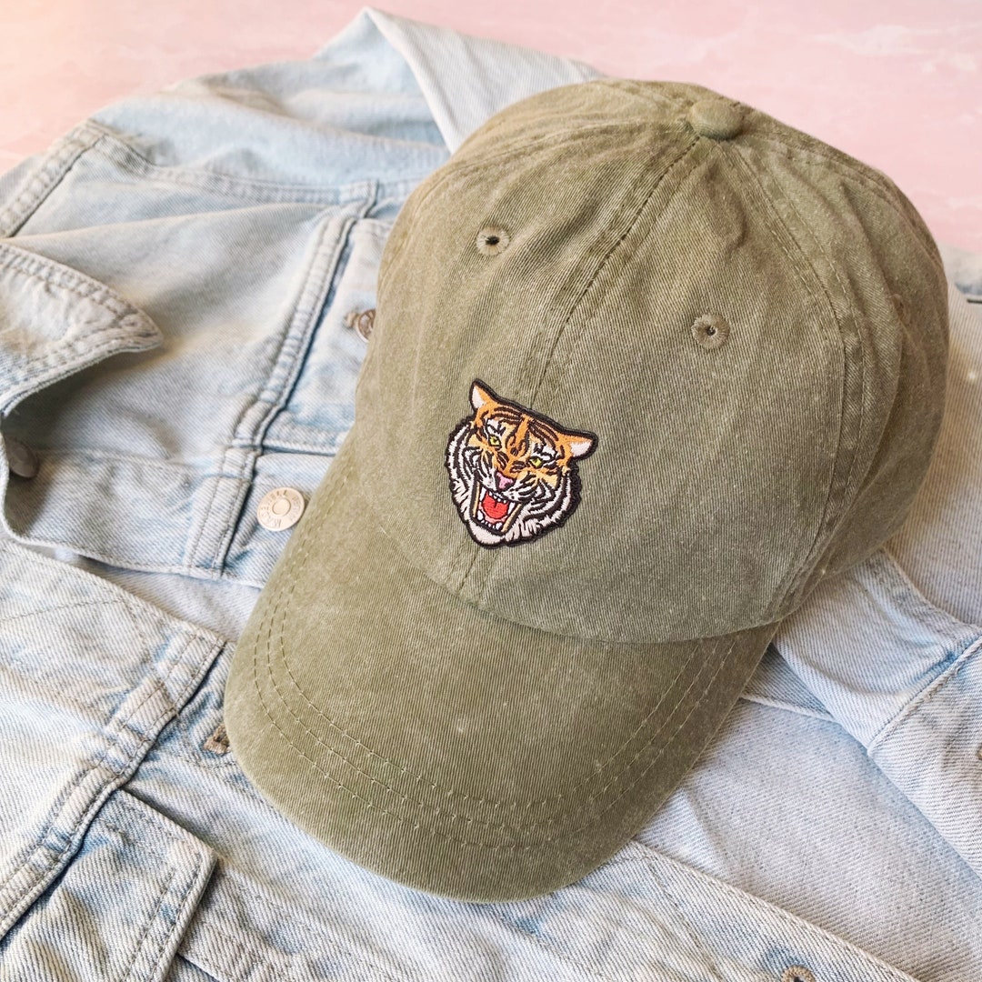 Tiger Baseball Hat - Choice of Hat Color - Feminist Gifts - Sassy ...