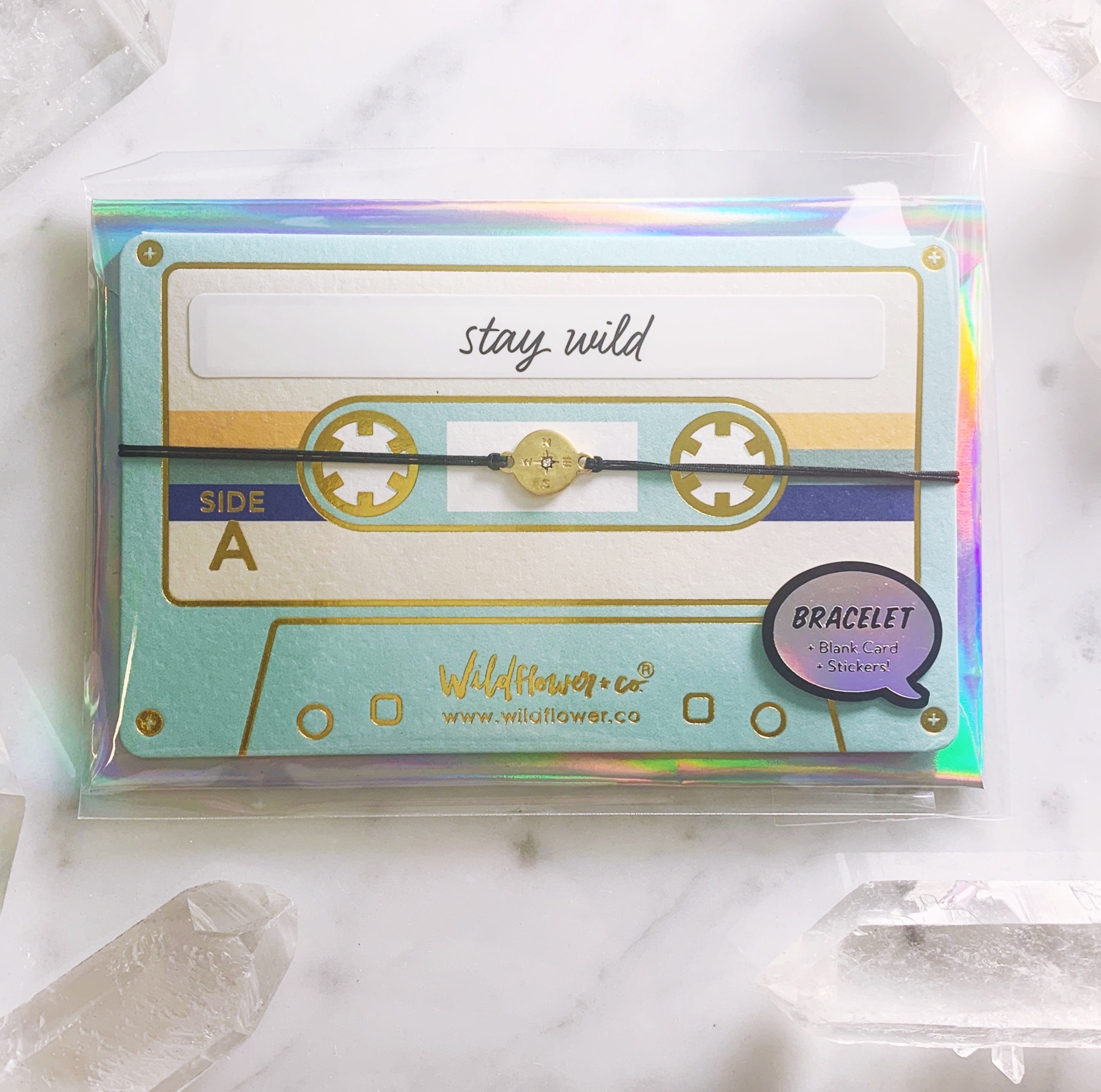 Compass Friendship Bracelets With Cassette Card & Stickers | Etsy