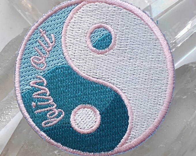 Yin Yang Patch - Iron on Patch - Embroidered Patches for Jackets ...