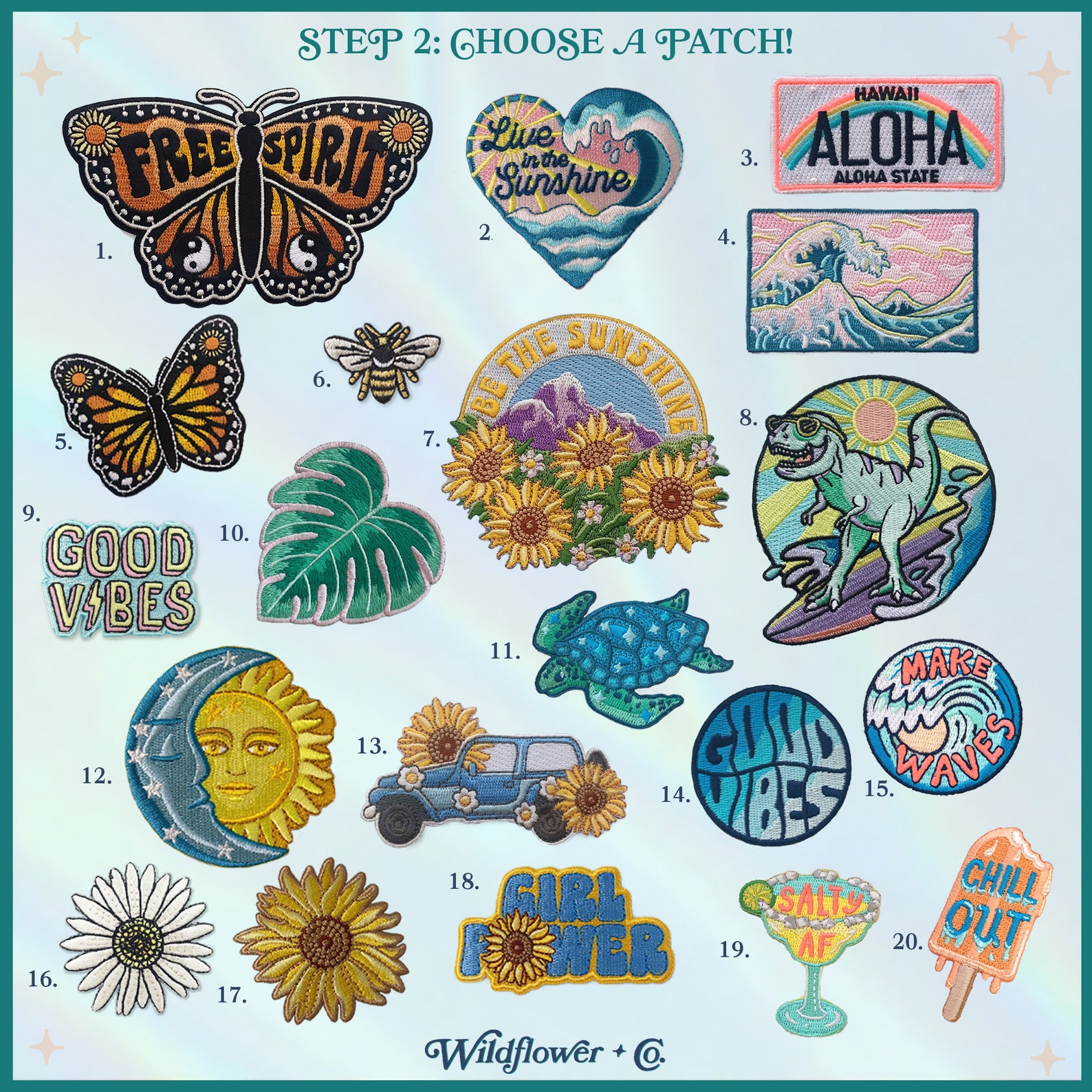 Fanny Pack W. Embroidered Patch Your Choice of Patch & - Etsy