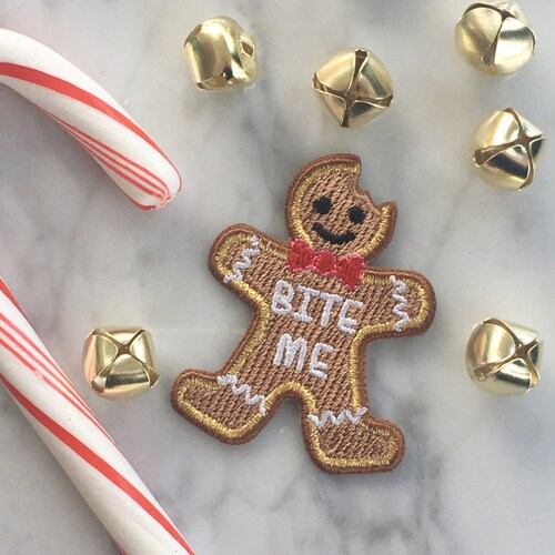 Tiny Peppermint Swirl Candy Patch Custom Made | Etsy