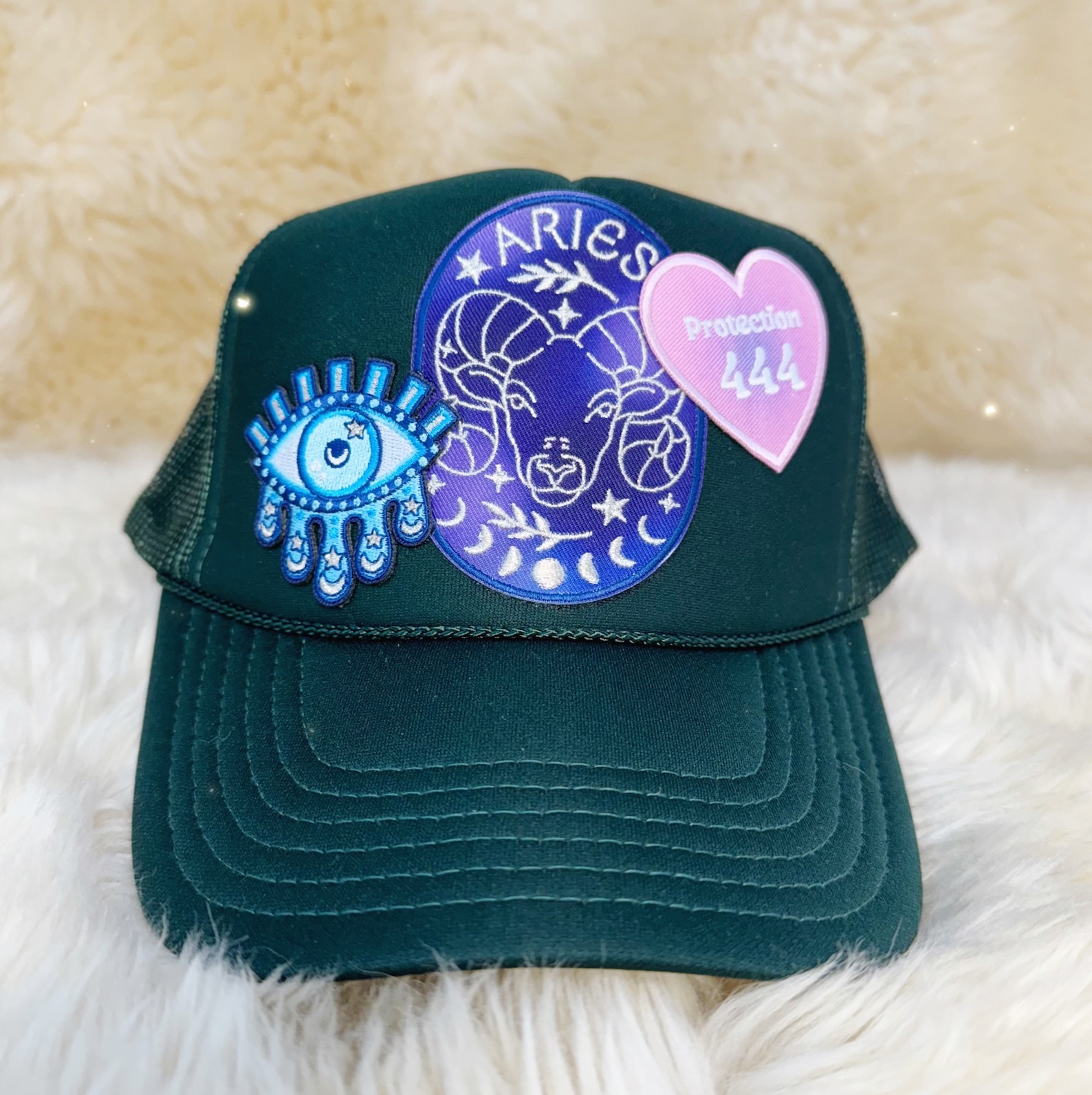 Custom Patch Trucker Hat for Women - Design Your Own - Your Choice of ...