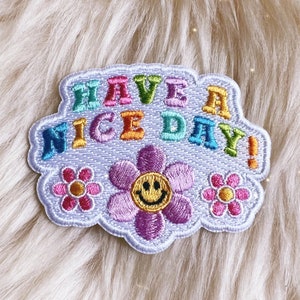 Positivity Patch - Embroidered Patches - Cute Patches! Do What Makes ...