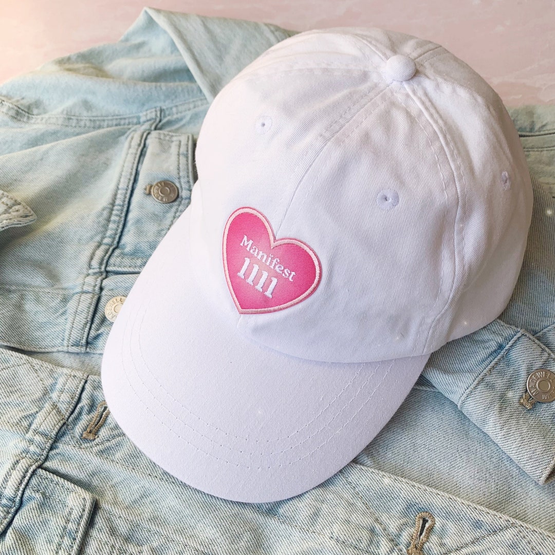 Angel Number Baseball Hat - Choice of Hat Color & # 1111 222 333 444 ...