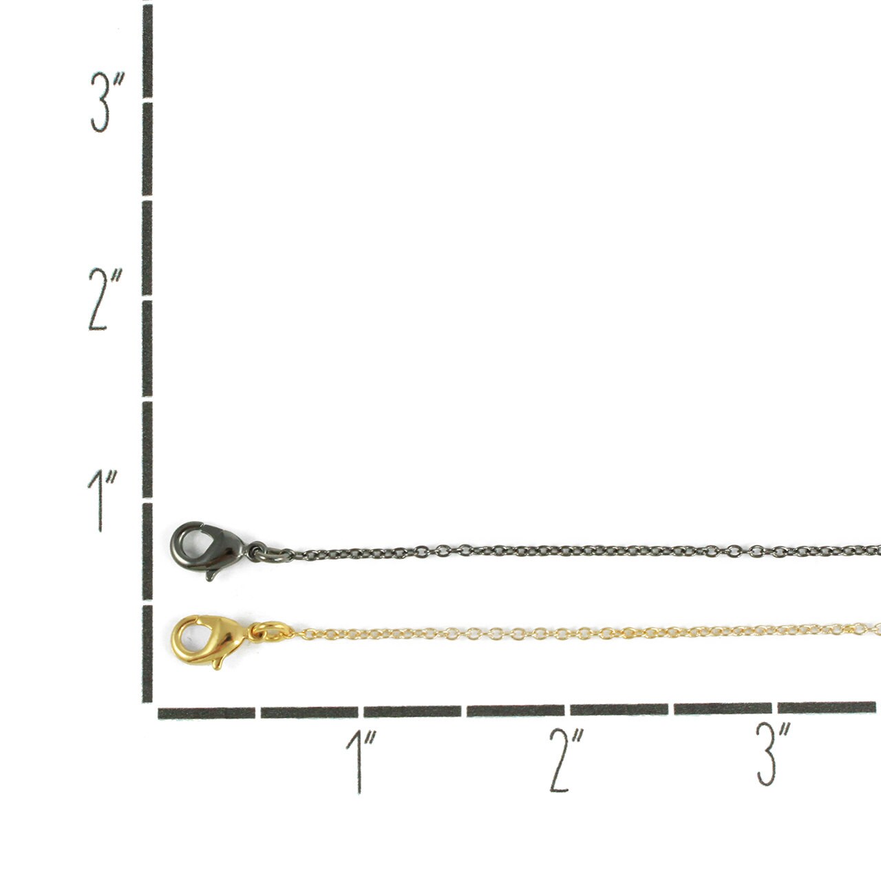 Superfine 15 Chain Necklace Gold | Etsy