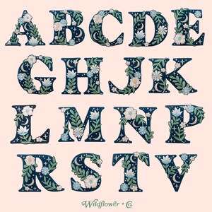 Personalized Women's Baseball Cap - Choose Letter & Hat Color - Floral ...