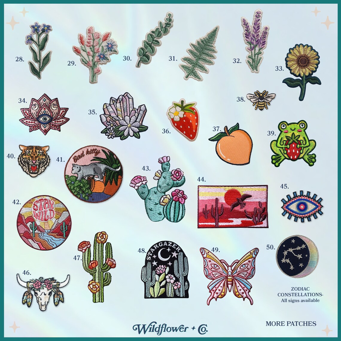 Iron on Patch Embroidered Patches for Jackets Your Choice - Etsy