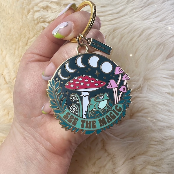 Nature Keychain - Etsy