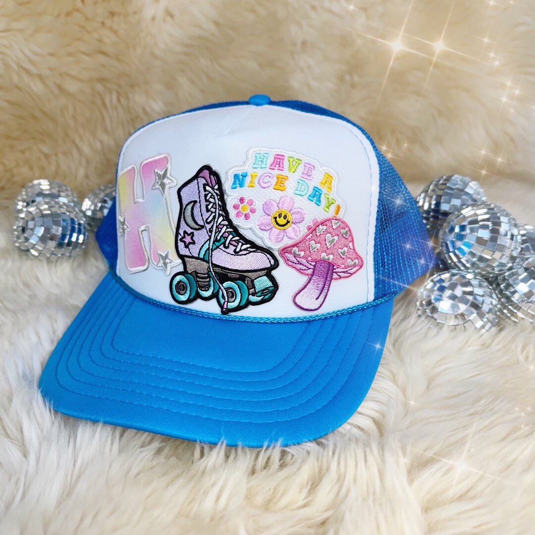 Custom Patch Trucker Hat for Women - Design Your Own - Your Choice of ...