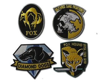 Metal Gear Solid Patch - Etsy
