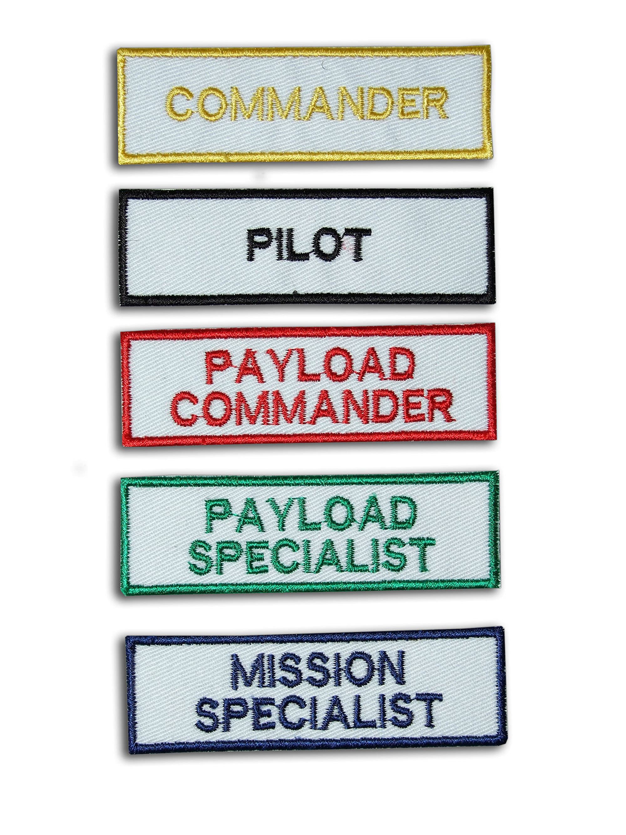 Space Shuttle Commander Patch