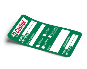 Castrol Stickers - Etsy