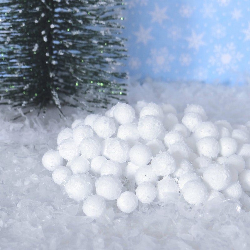 Faux Snowballs - Etsy