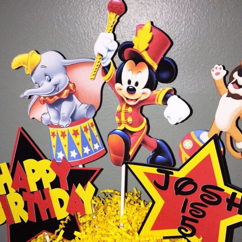 Mickey Mouse Circus - Etsy