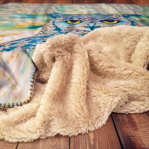 Personalized Owl Fleece Blankets for Adults Kids Girls and - Etsy