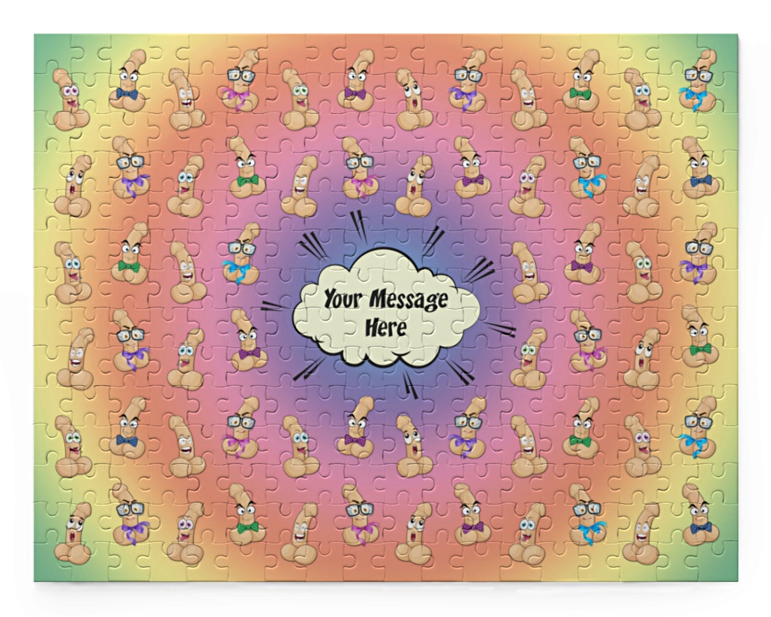 Funny Penis Puzzle for Husband and Wife. Personalized Jigsaw - Etsy