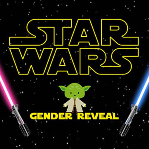 Star Wars Gender Reveal Bundle | Etsy