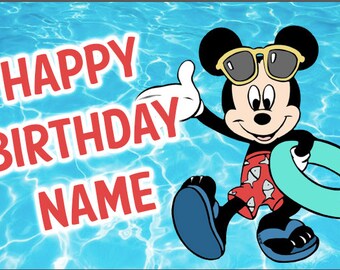 Mickey Pool Party | Etsy