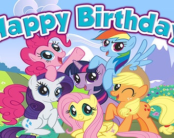 Little Pony Backdrop | Etsy