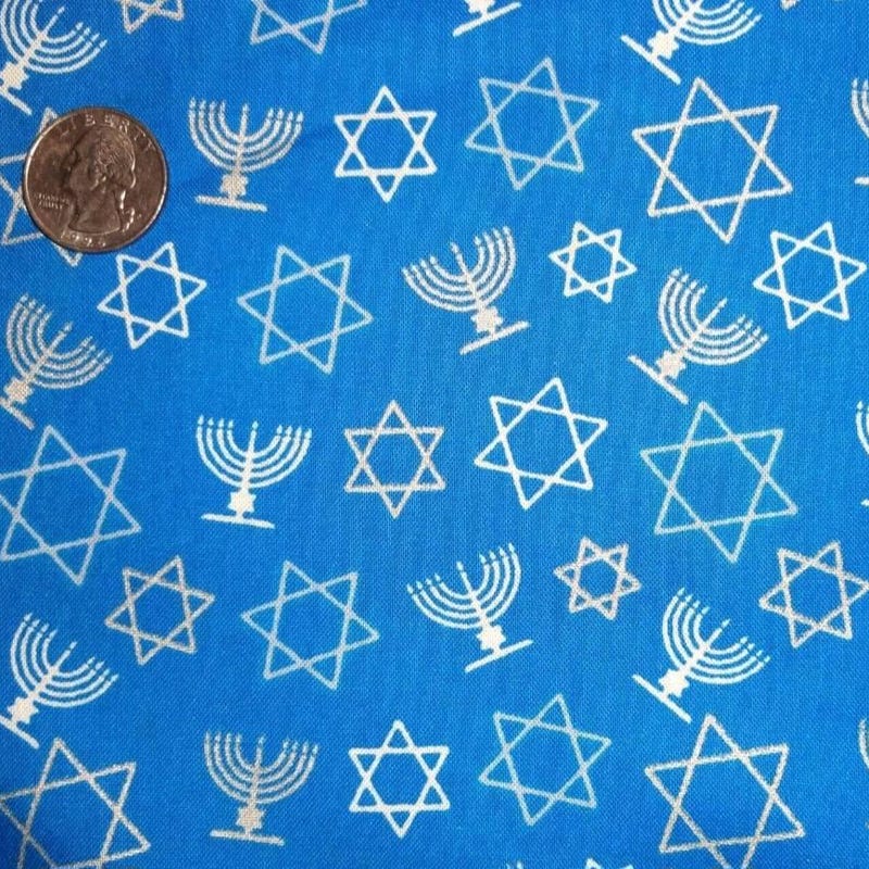 Judaica Fabric - Etsy