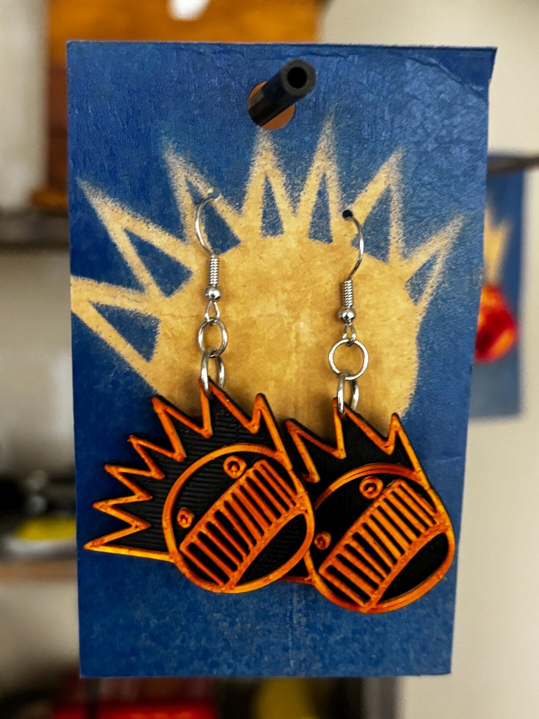 BOOGNISH Earrings, 3D Printed - Etsy