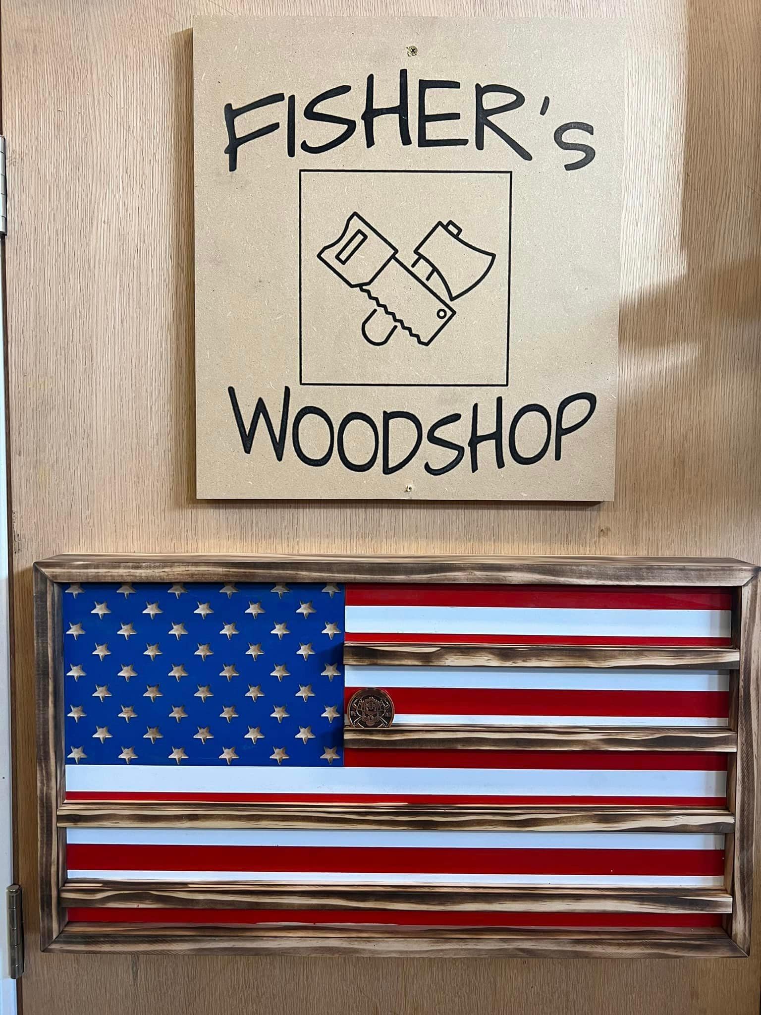 Challenge Coin Display Flag - Etsy