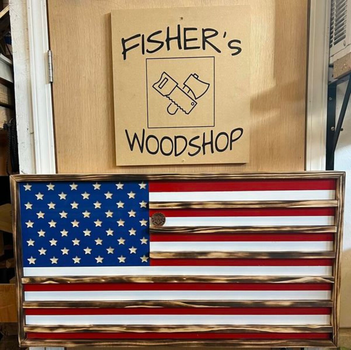 Challenge Coin Display Flag - Etsy