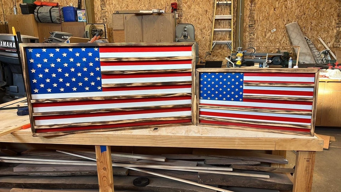 Challenge Coin Display Flag - Etsy