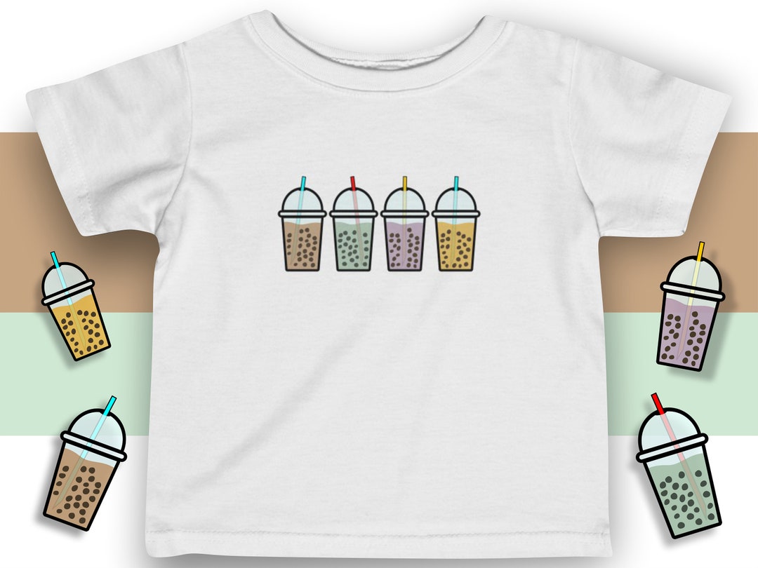 Bubble Tea Boba Tee, Infant Shirt, Boba Baby - Etsy