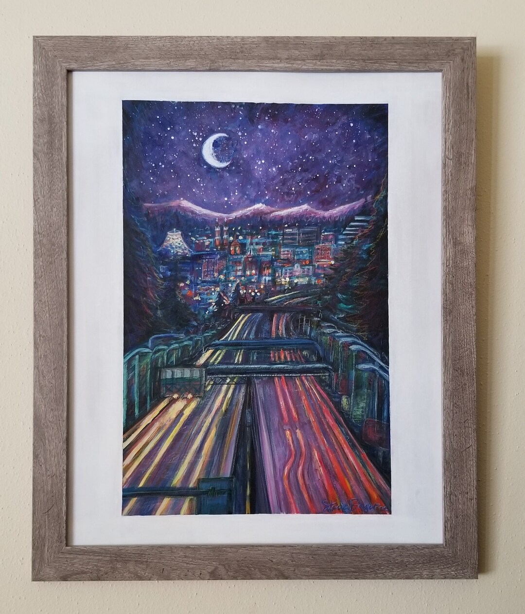Lilac City Lights - Etsy