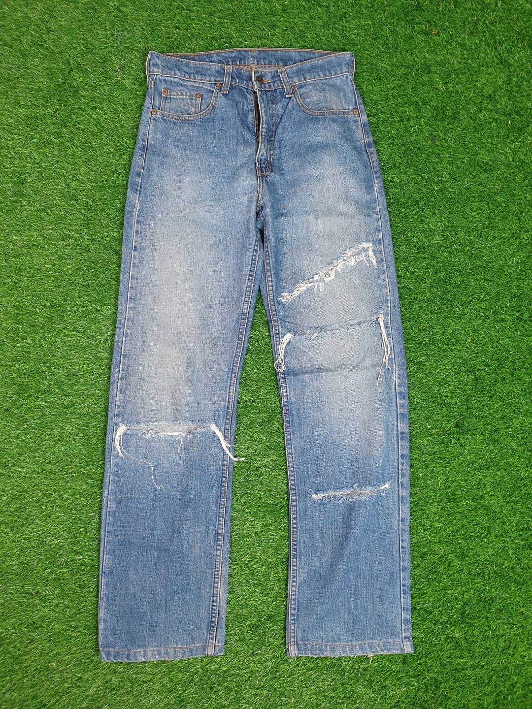 Vintage LEVIS 509 Faded Distressed Ripped Levis 509 Faded Grunge Punk ...