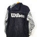 Vintage 90's WILSON Jacket Wilson Spellout Big Logo Embroider Wilson ...