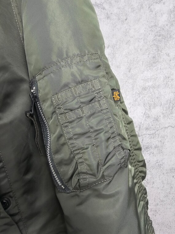 Vintage Alpha Industries Military Parka jacket Cool S… - Gem