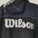 Vintage 90's WILSON Jacket Wilson Spellout Big Logo Embroider Wilson ...