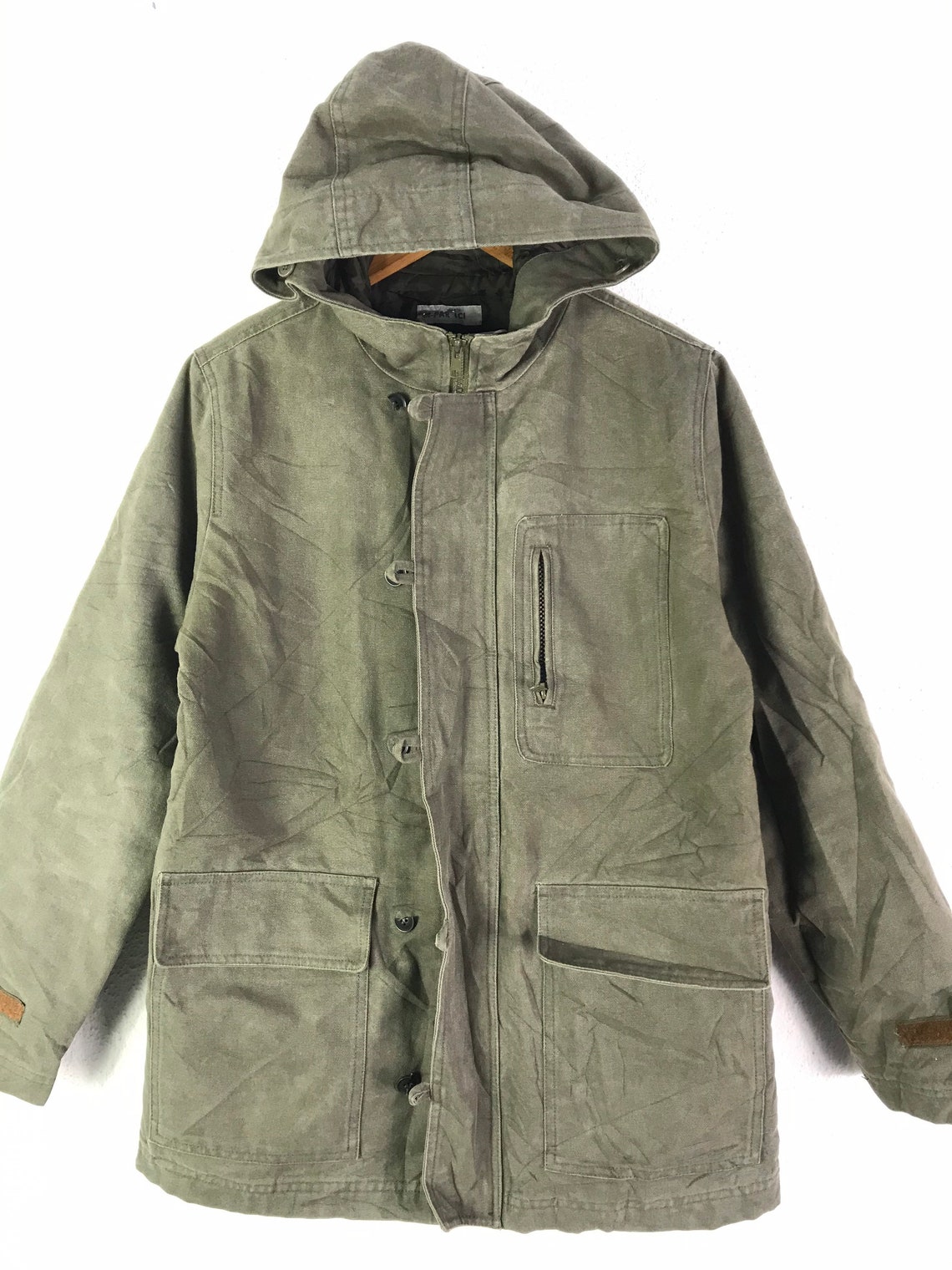Japanese Brand PAR ICI Military Style Jacket Olive Green - Etsy