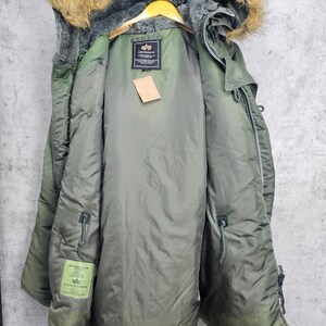 Vintage Alpha Industries Military Parka Jacket Cool Season Jacket Alpha ...