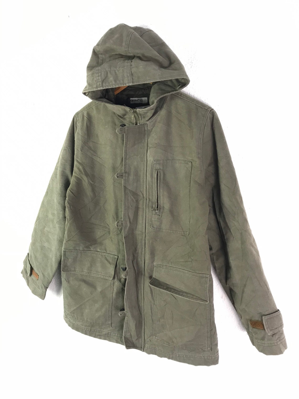Japanese Brand PAR ICI Military Style Jacket Olive Green - Etsy