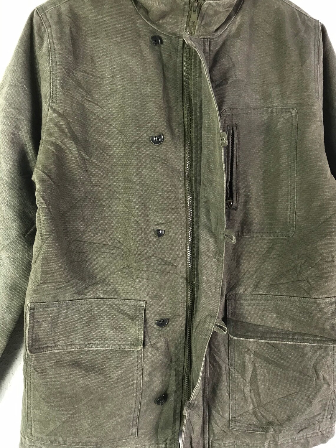 Japanese Brand PAR ICI Military Style Jacket Olive Green - Etsy