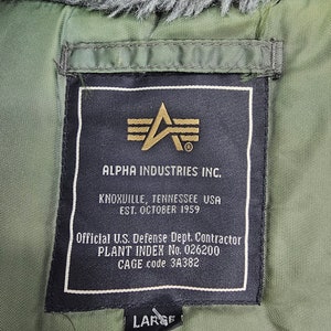 Vintage Alpha Industries Military Parka Jacket Cool Season Jacket Alpha ...