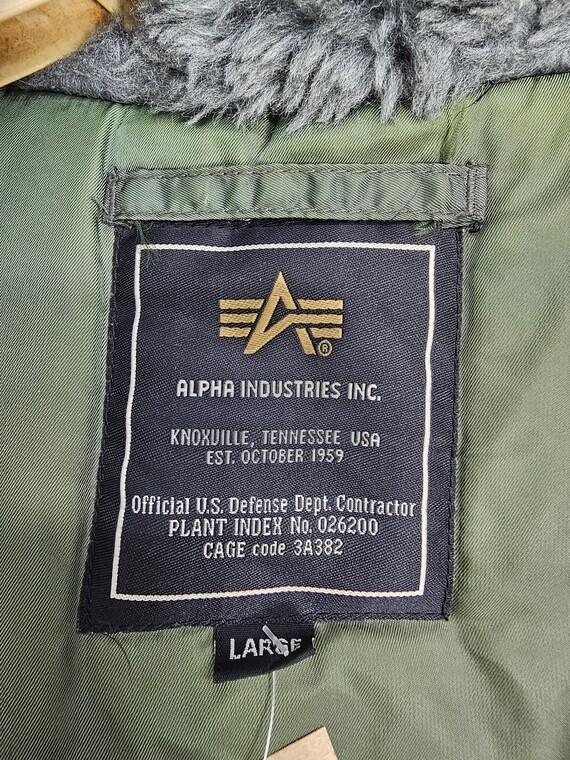 Vintage Alpha Industries Military Parka jacket Cool S… - Gem