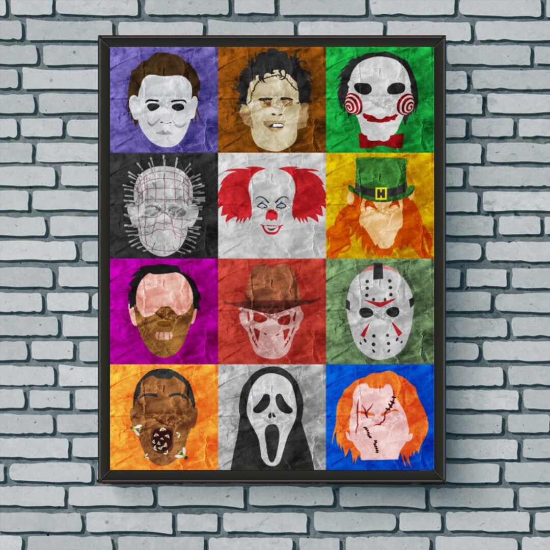 Horror Pop Art Print - Etsy