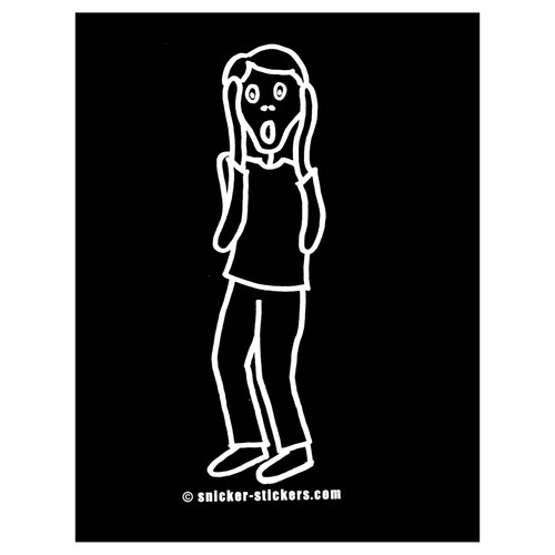 Funny Family Car Sticker MOM CHOKING DAD Stick Figure Decal - Etsy